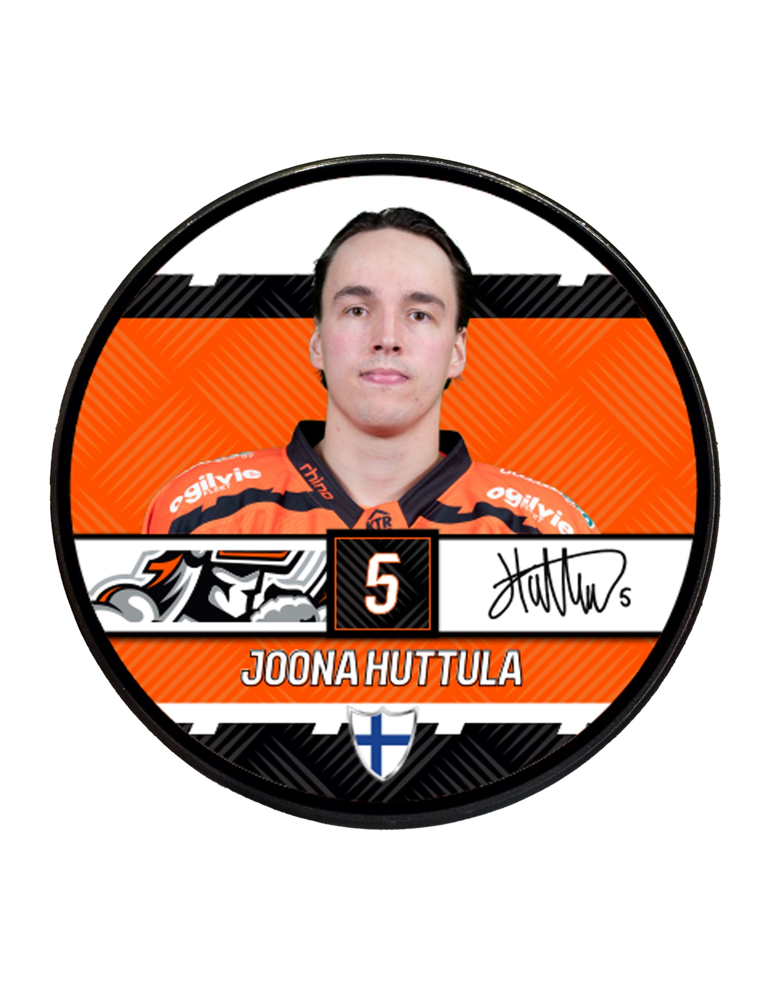 #5 Huttula Puck 25/26 – Sheffield Steelers